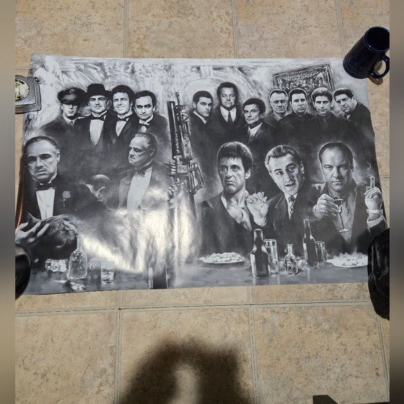 Warner Bros. | Art | Vintage Nos Gangster Collage ...